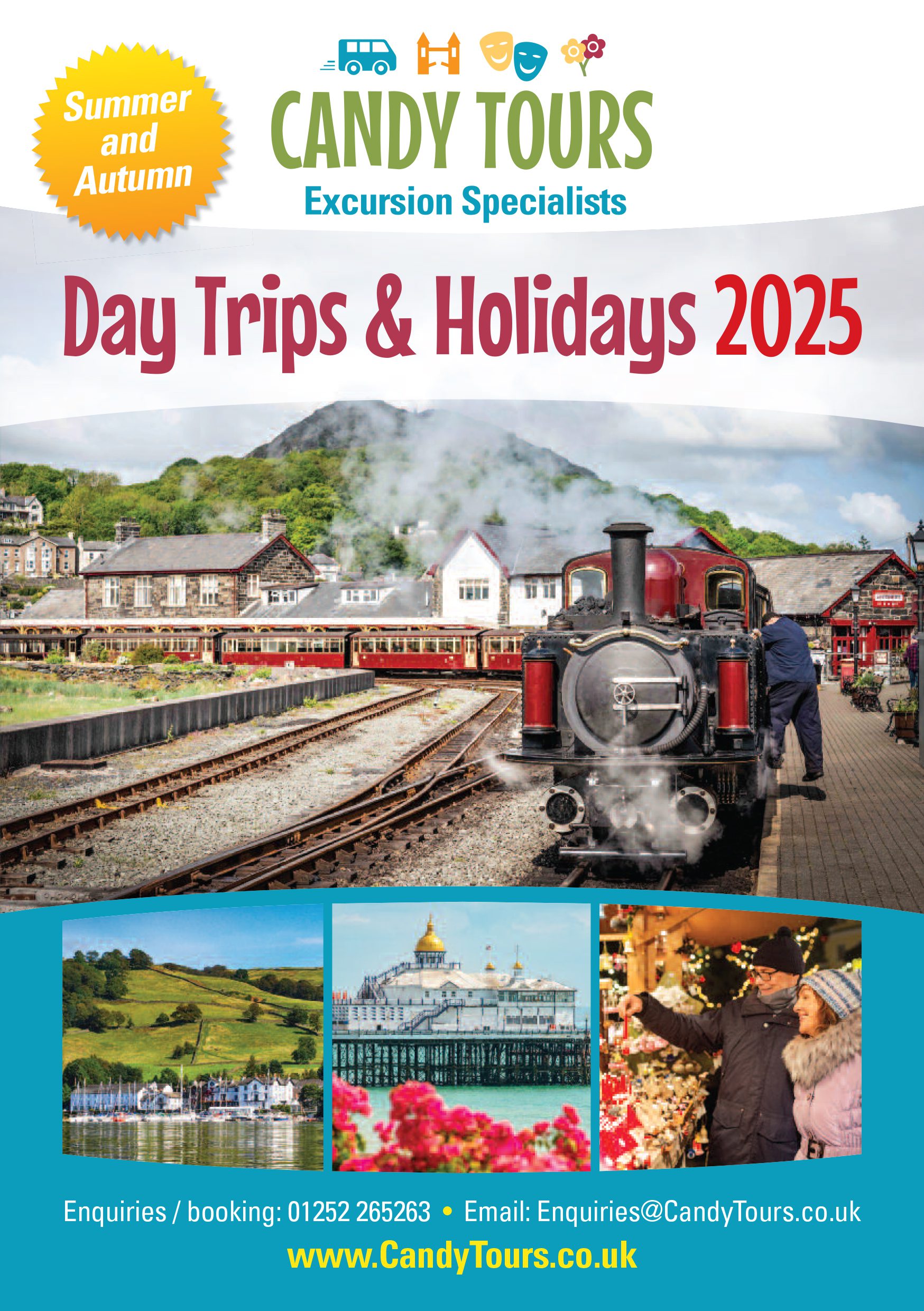 Candy Tours Brochures | Candy Tours